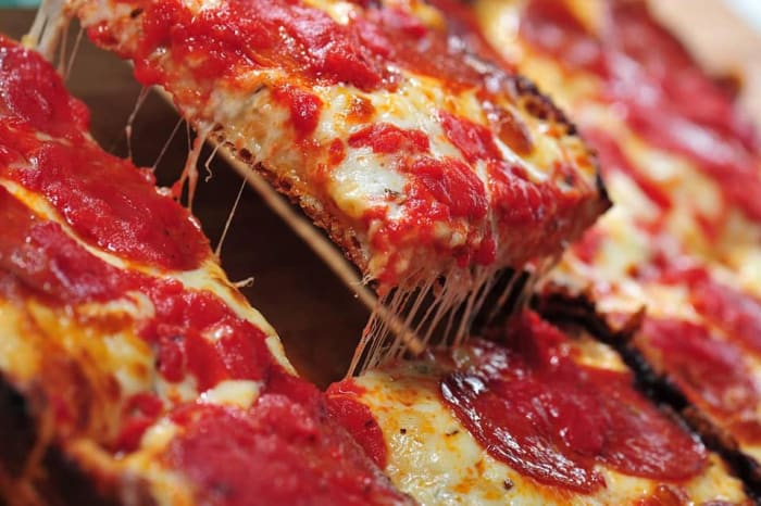 Detroit Style Pizza Vs Chicago Vs New York Size Comparison - Infoupdate.org